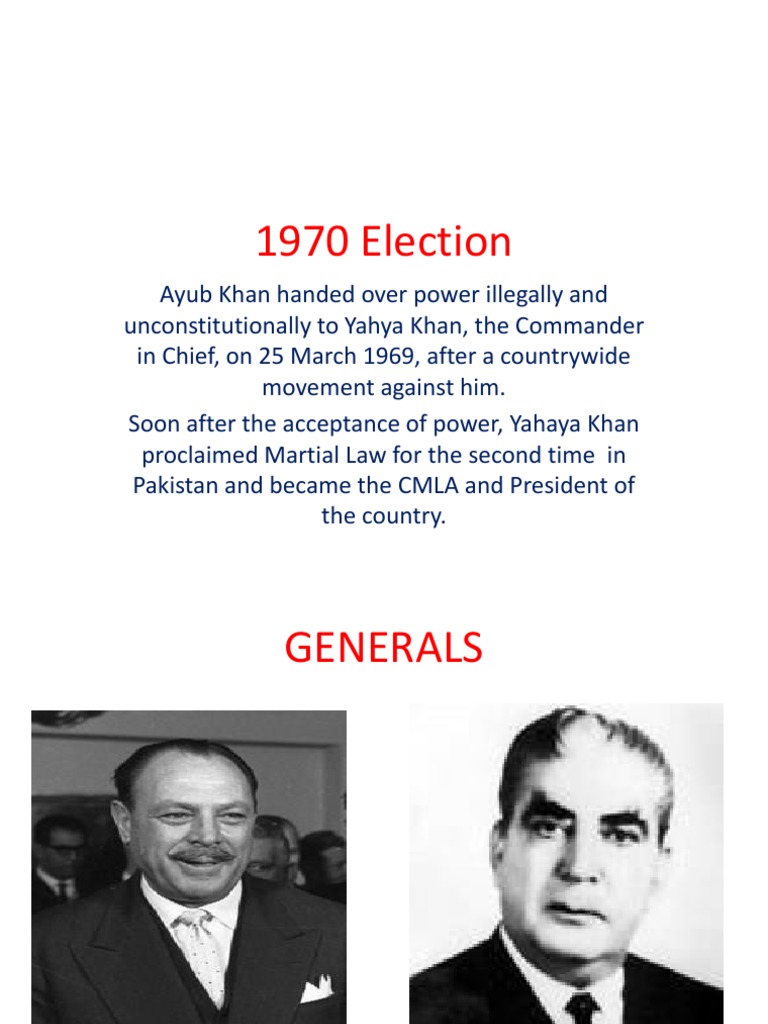 1970 Election | PDF | Pakistan Peoples Party | Pakistan