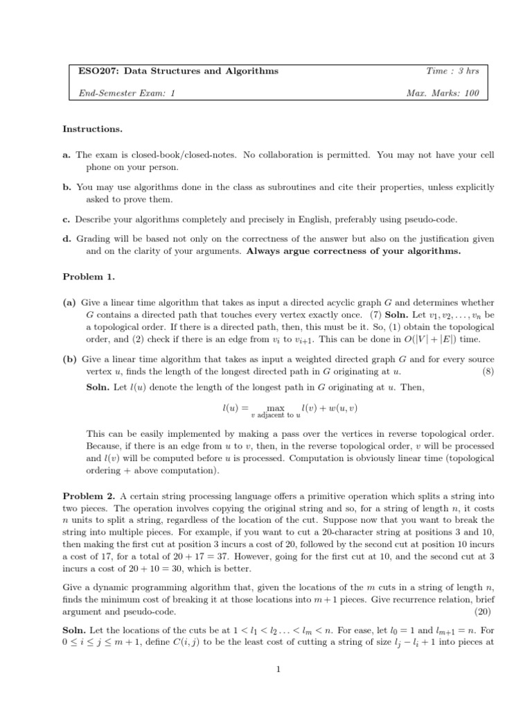 Endsem | PDF | Mathematical Relations | Theoretical Computer Science