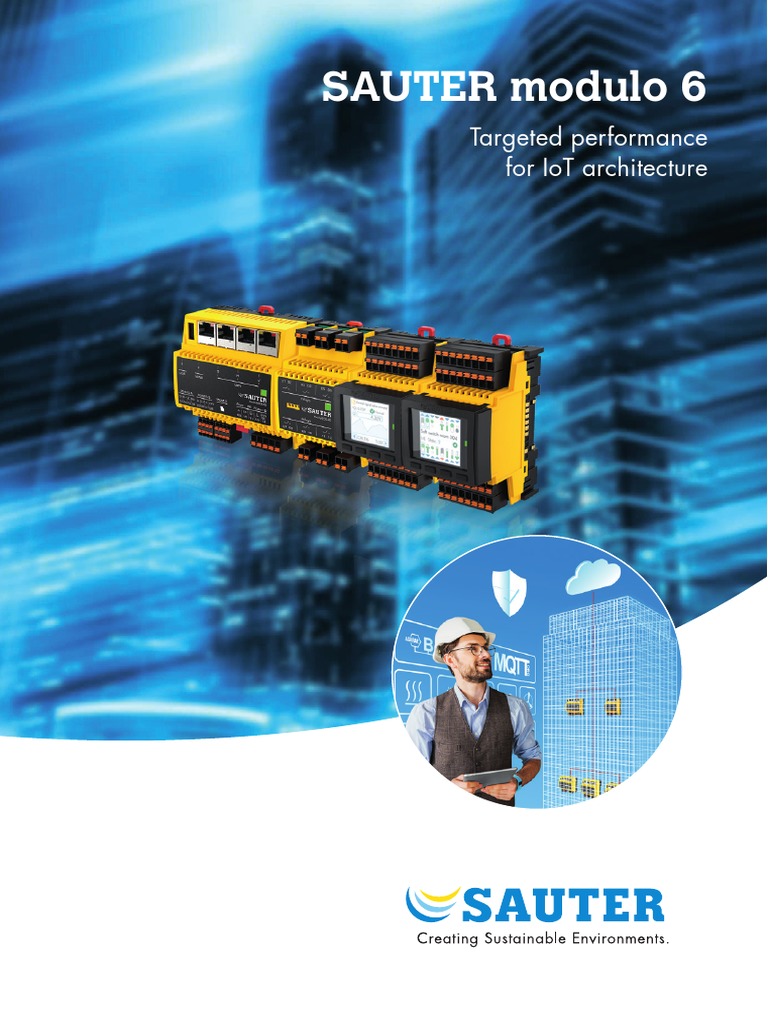 Sauter Modulo 6 PDF | PDF | Internet Of Things | Building Automation