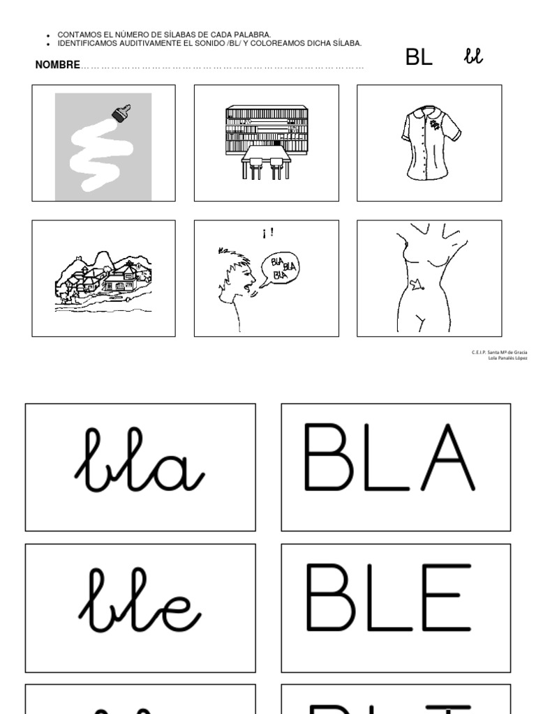 26 Fonema BL 1 | PDF