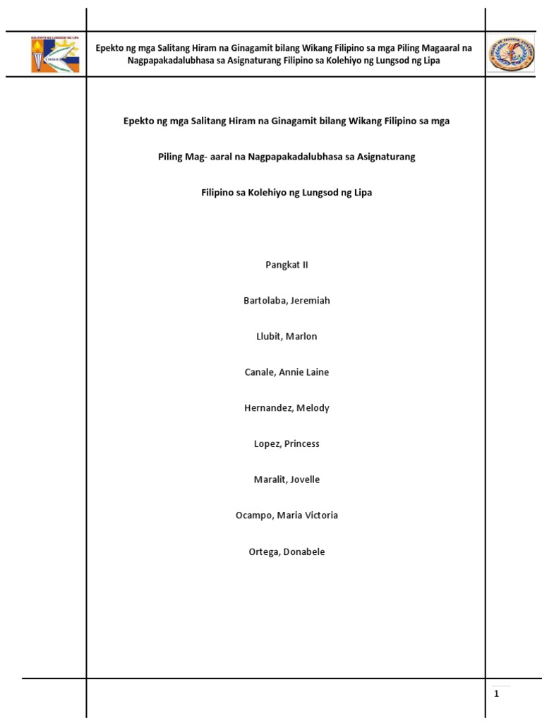 Pangkat II | PDF