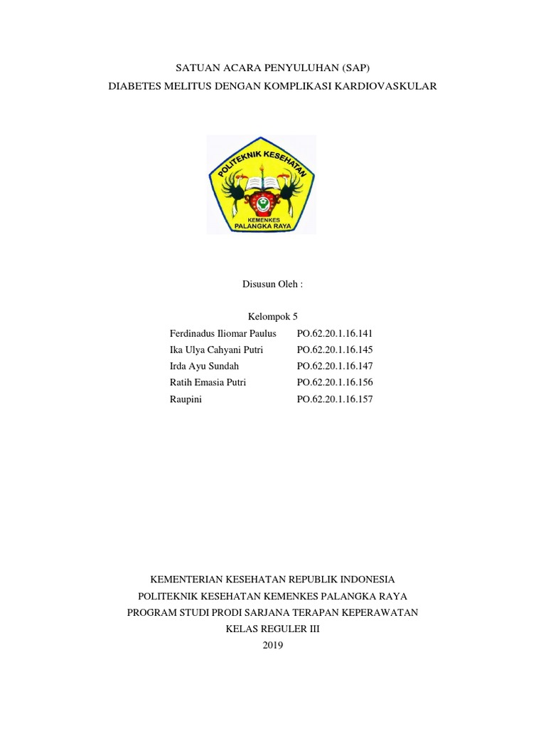 Pencegahan Komplikasi Kardiovaskular DM | PDF