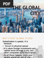 Understanding Global Cities and Challenges | PDF | Globalization | Space