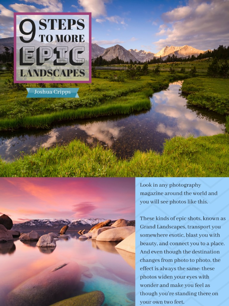 9 Steps To Epic Landscapes by Joshua Cripps | PDF