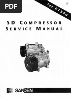 Sanden Compressor Service Guide | PDF | Air Conditioning | Gas Compressor