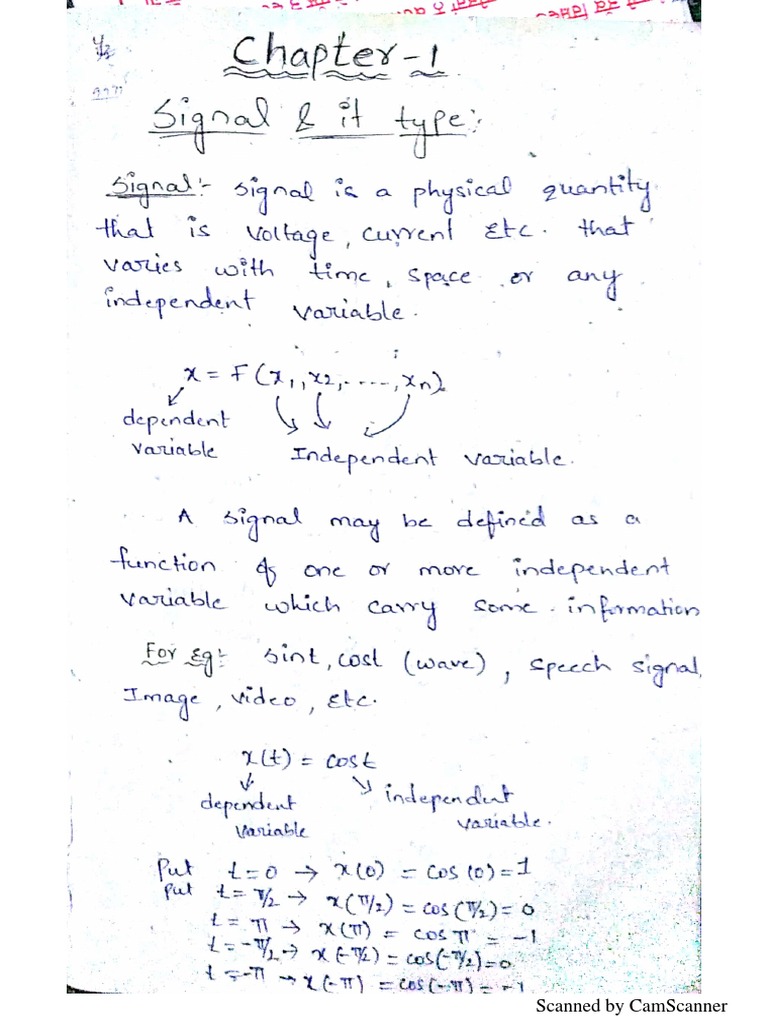 Signals and Systems | PDF