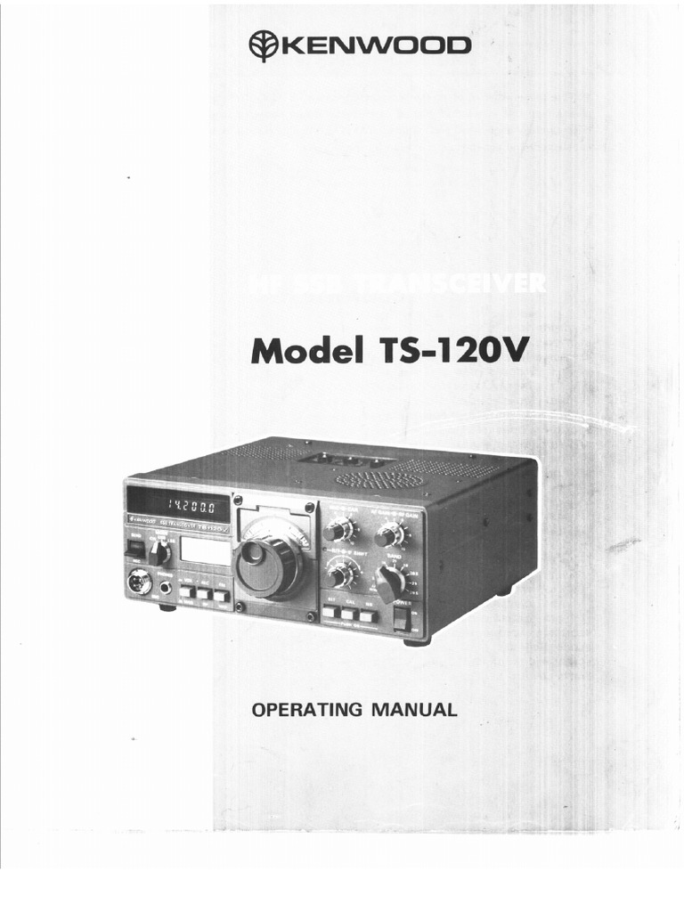 TS-120V Instruction Manual | PDF