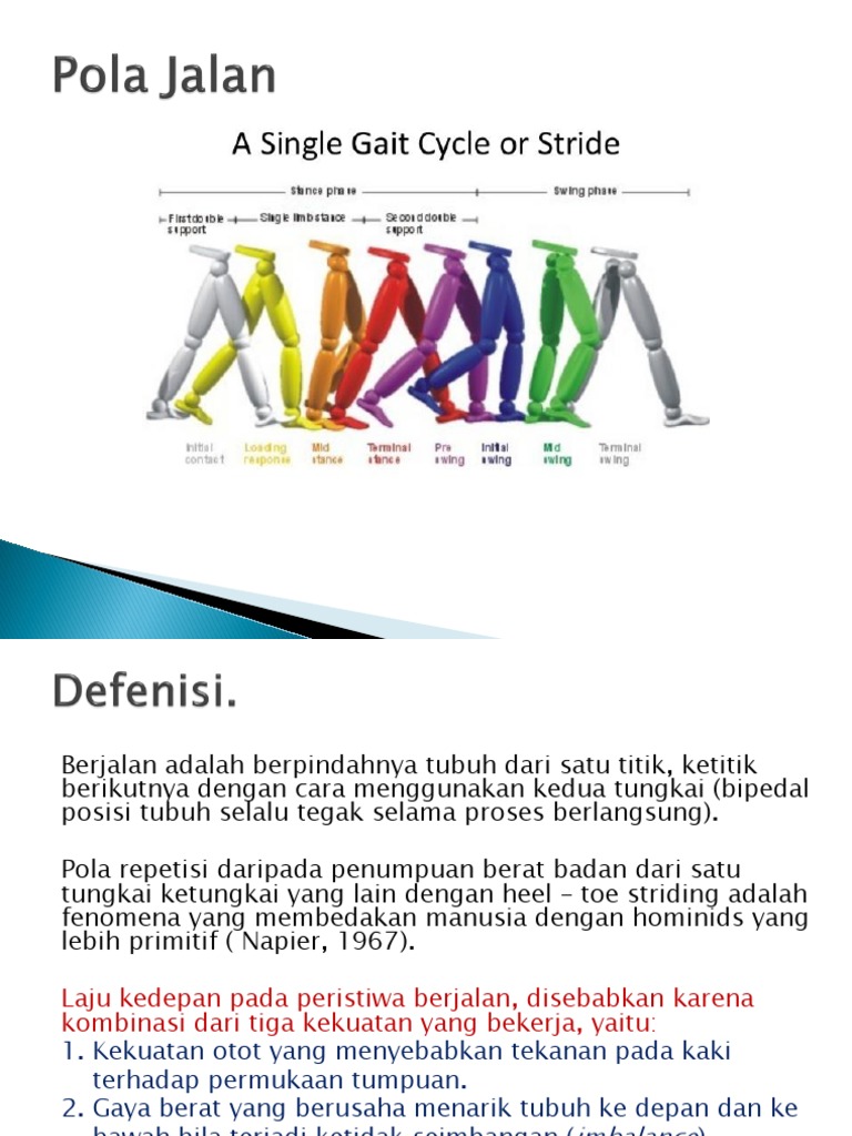 Pemeriksaan Pola Jalan Fisioterapi | PDF