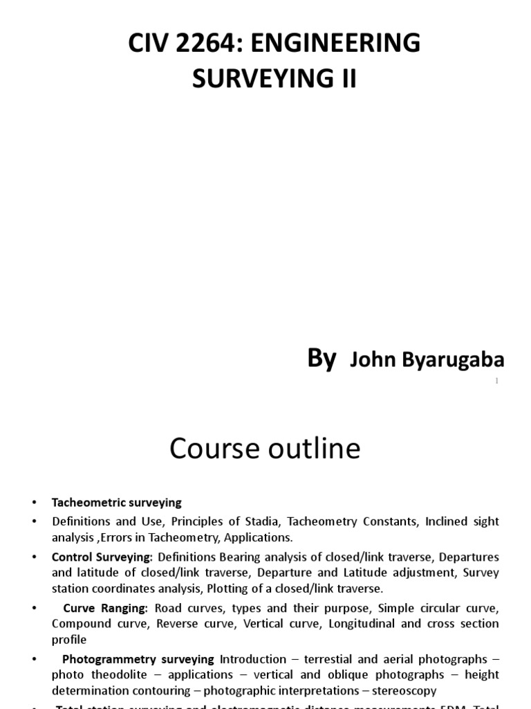 Surveying For Engineers 2 | PDF | Surveying | Topography