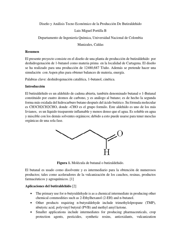 Avance 2 Procesos | PDF | Compuestos químicos | Ingeniería de Procesos Químicos