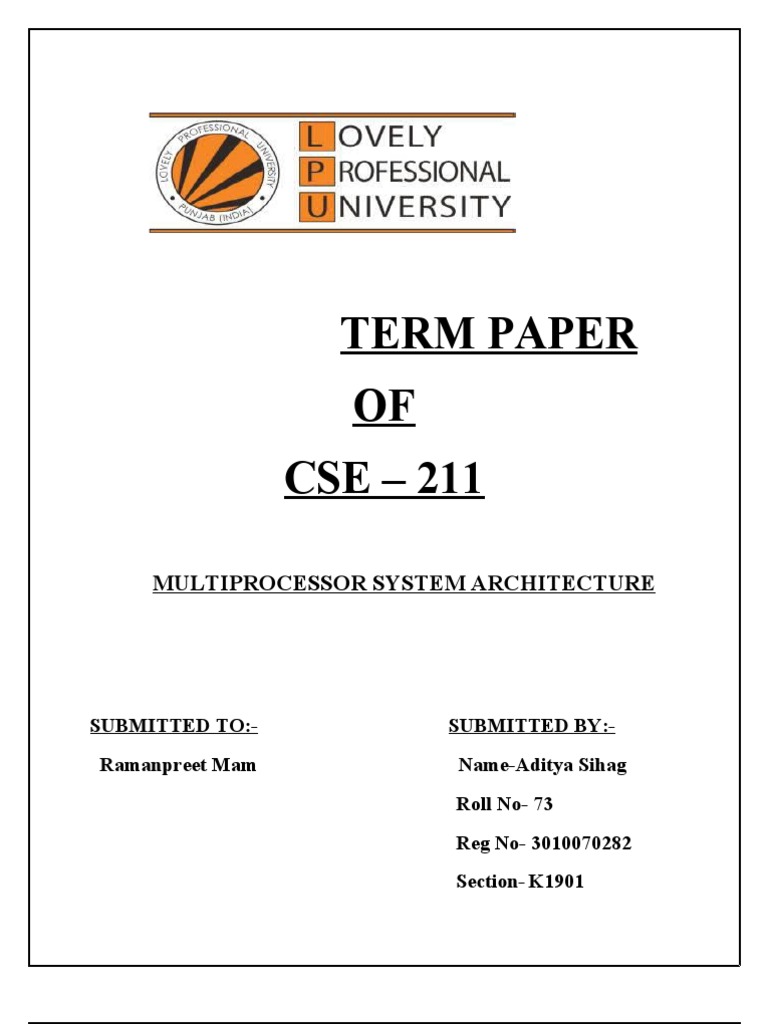 Multiprocessor System Architecture Pdf Multi Core Processor Central Processing Unit