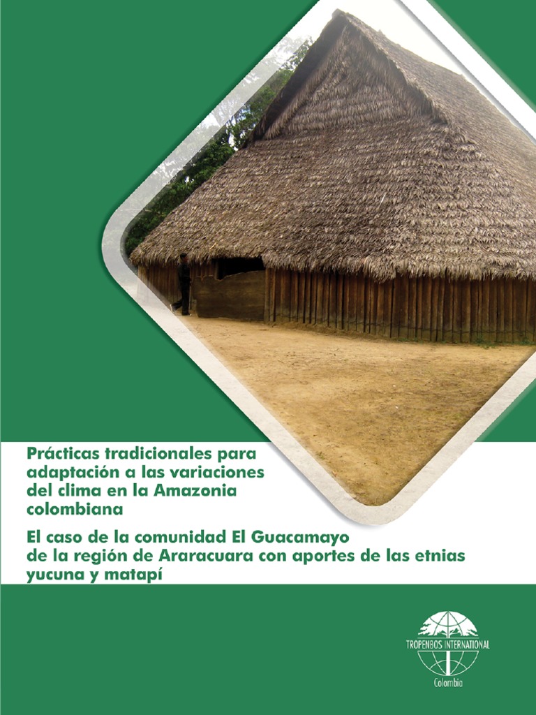 Prácticas Tradicionales para Adaptación A Las Variaciones Del Clima en ...