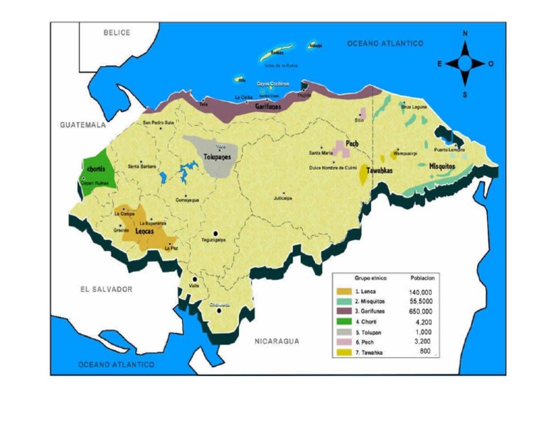 Mapa de Ubicacion de Los Grupos Etnicos | PDF