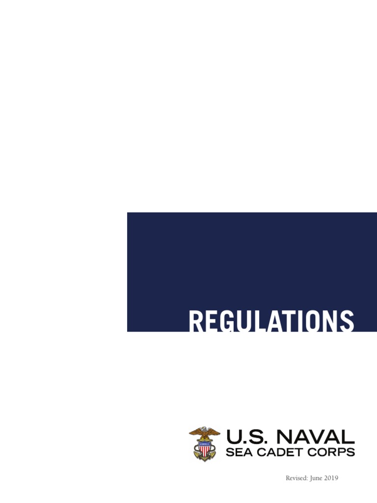 USNSCC Uniform and Conduct Regulations | PDF | Officer (Armed Forces ...