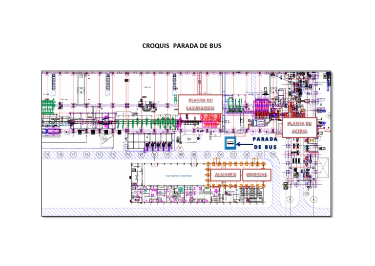 Croquis de Parada de Bus | PDF