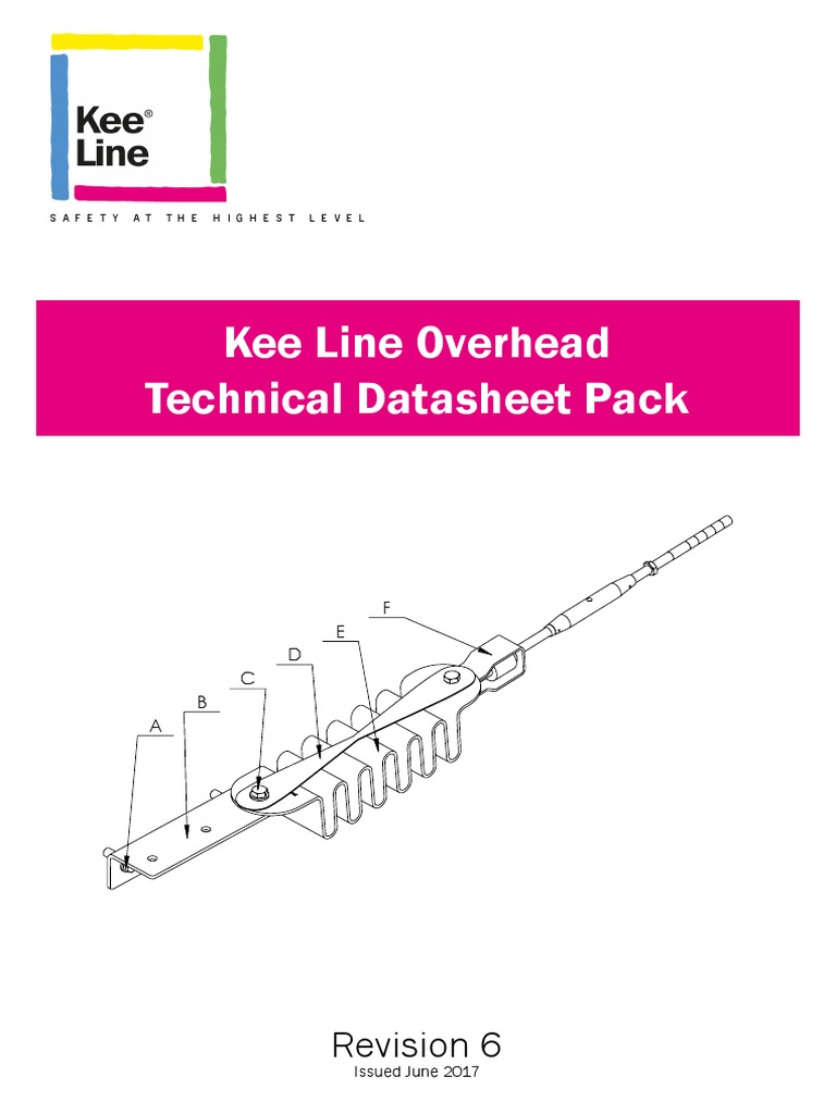 07 - KeeLine OVERHEAD System Data Sheet ISS06 | PDF | Screw | Stainless ...