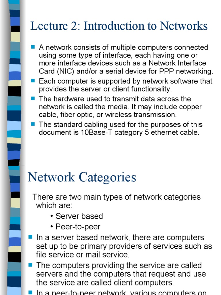 Bbit 213 Lecture 2 | PDF | Computer Network | Information Technology