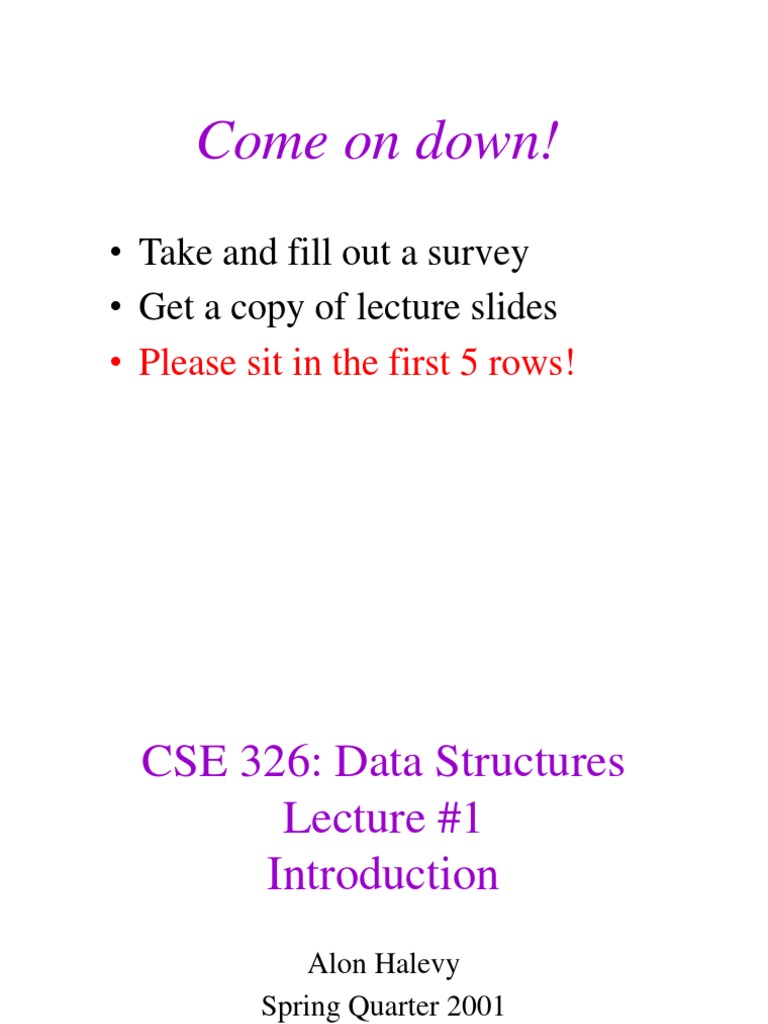 Lecture 1 Pdf Queue Abstract Data Type Algorithms And Data Structures