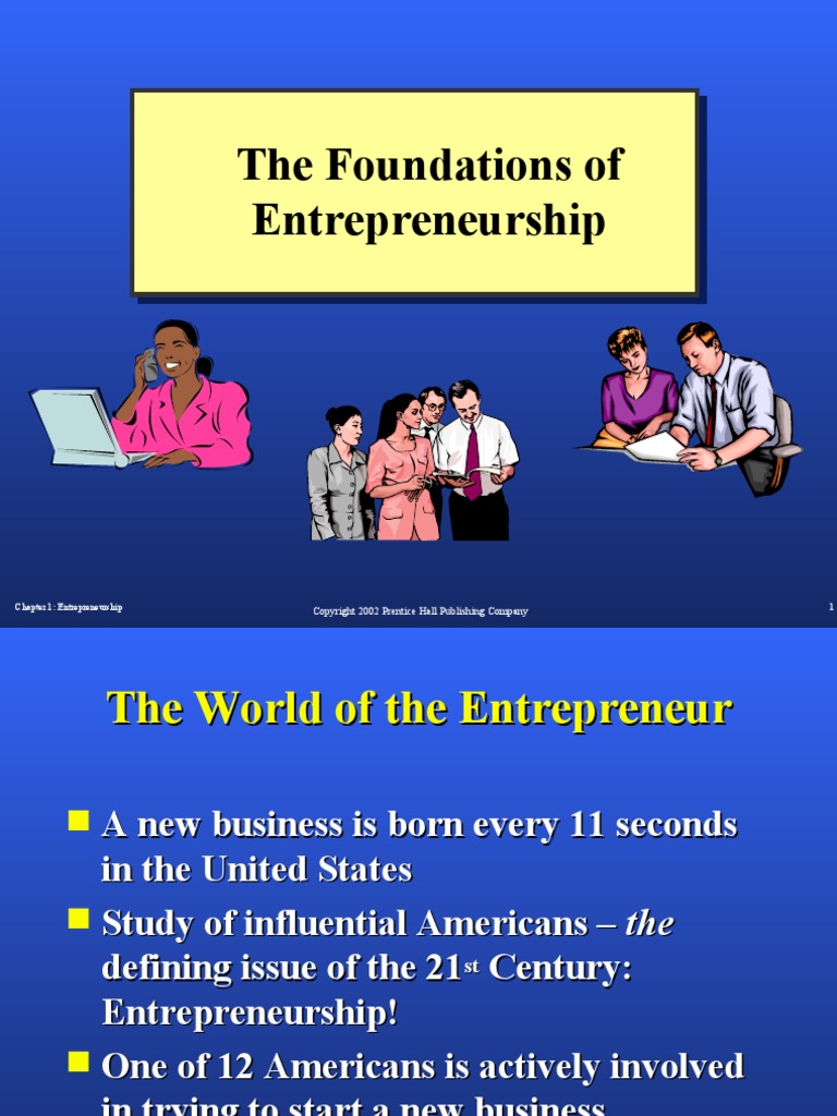 Chapter 1 Entrepreneurship | PDF | Entrepreneurship | Business