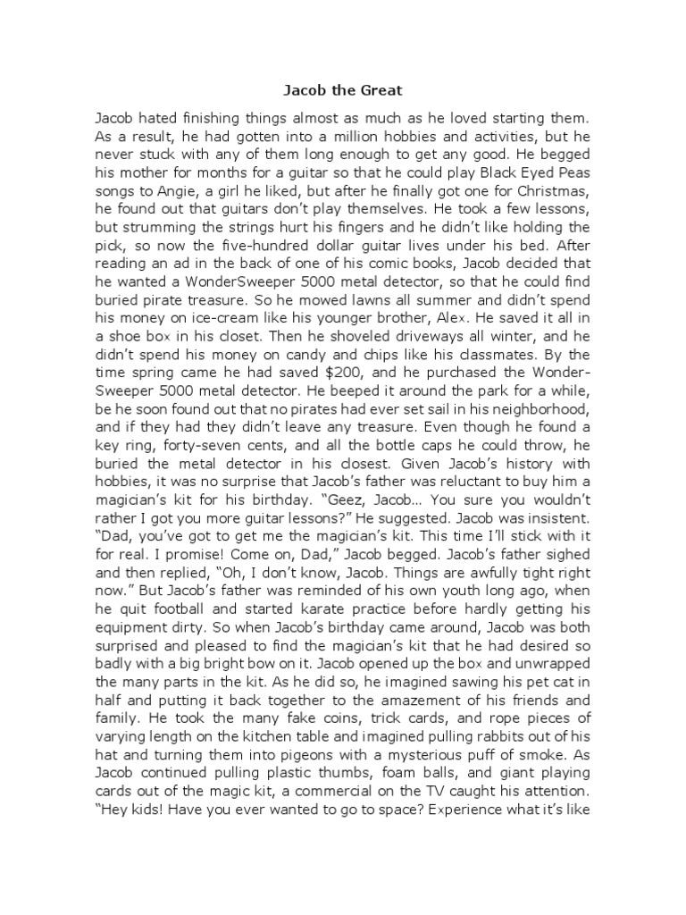 Jacob The Great | PDF