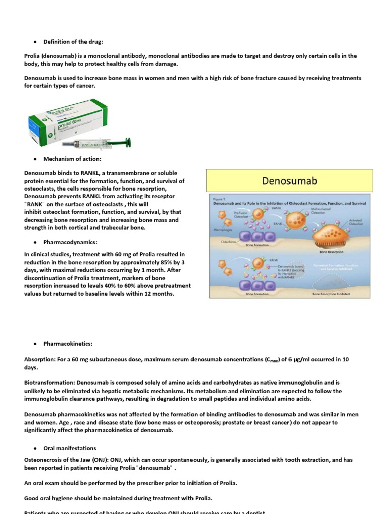 Denosumab | PDF | Bone | Antibody