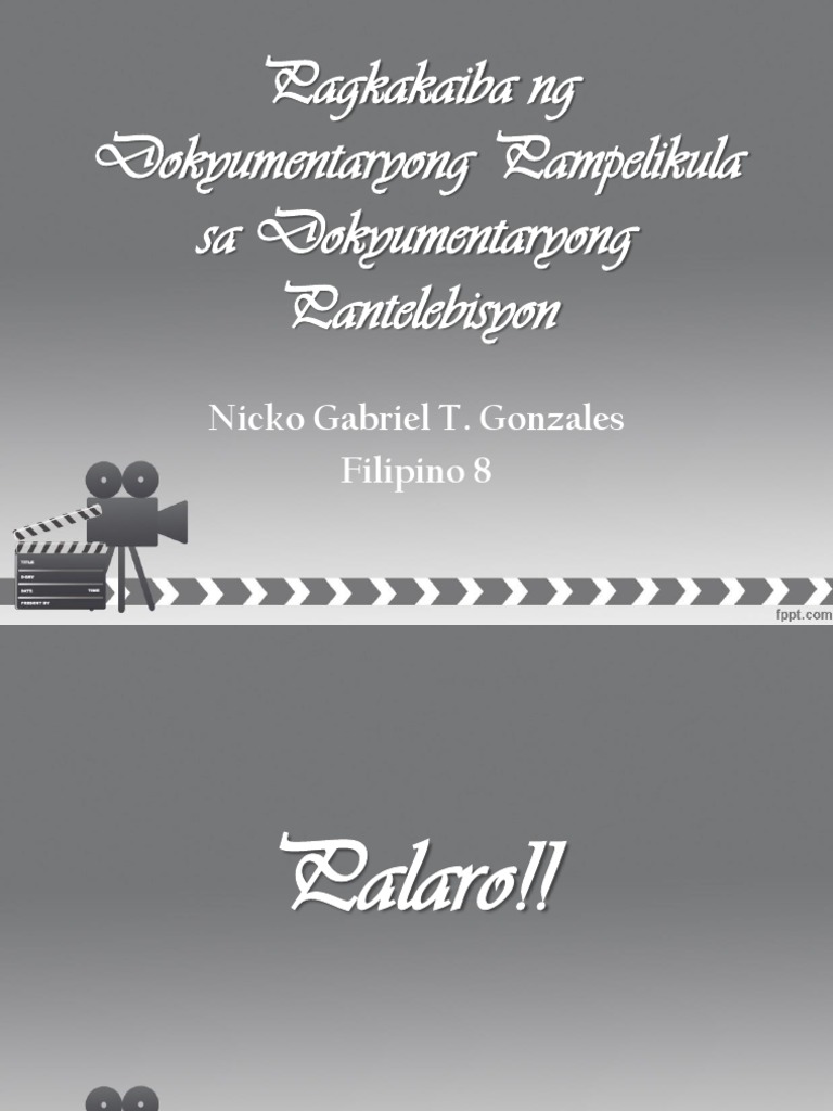 Filipino Report | PDF
