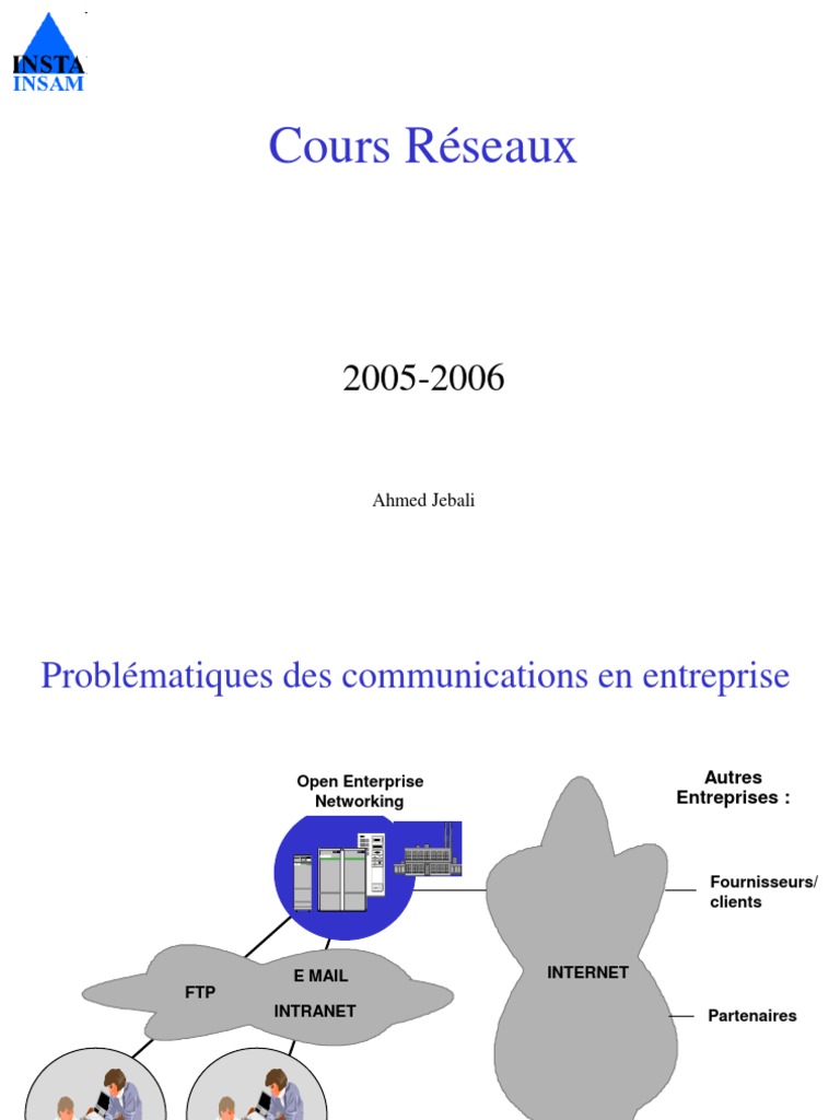 Introduction aux Réseaux d'Entreprise | PDF | Suite des protocoles ...