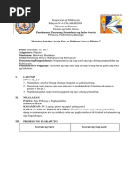 Limang Halimbawa NG Lantay | PDF