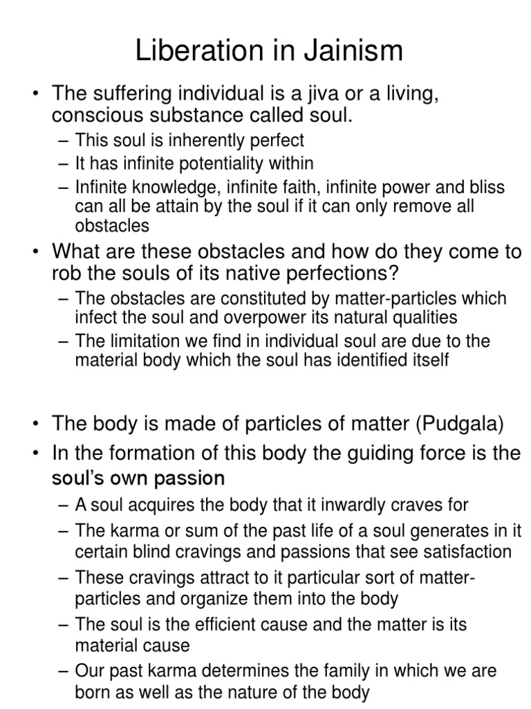 The Concept of Liberation in Jainism | PDF | Moksha | Jain ...