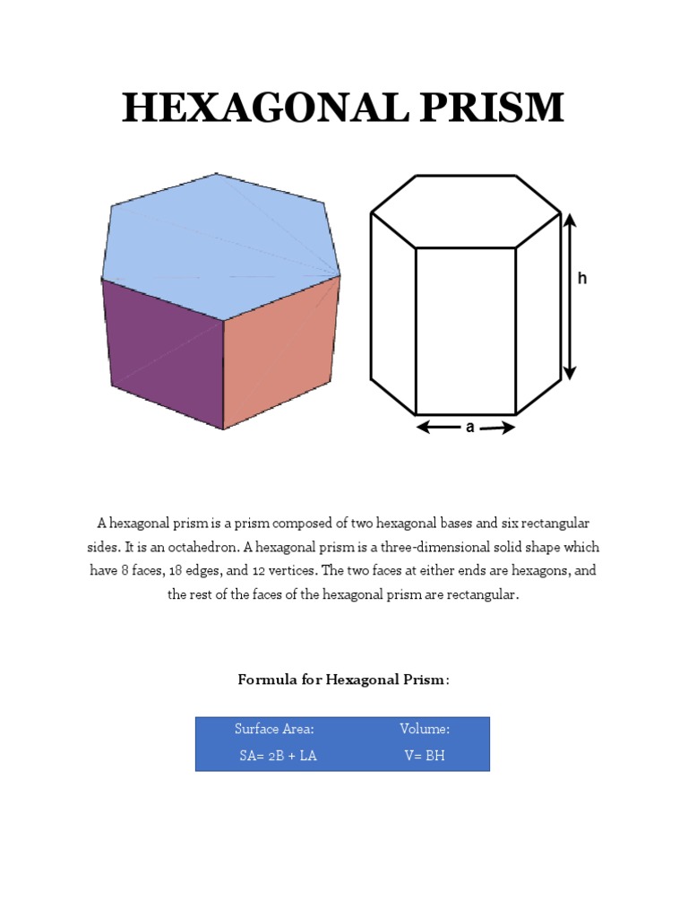 Hexagonal Prism | PDF