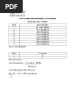 HR, RR, BP Normal | PDF | Kesehatan Holistik