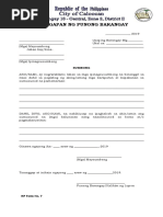 Editable KP Forms 1 - 32 Tagalog Version | PDF