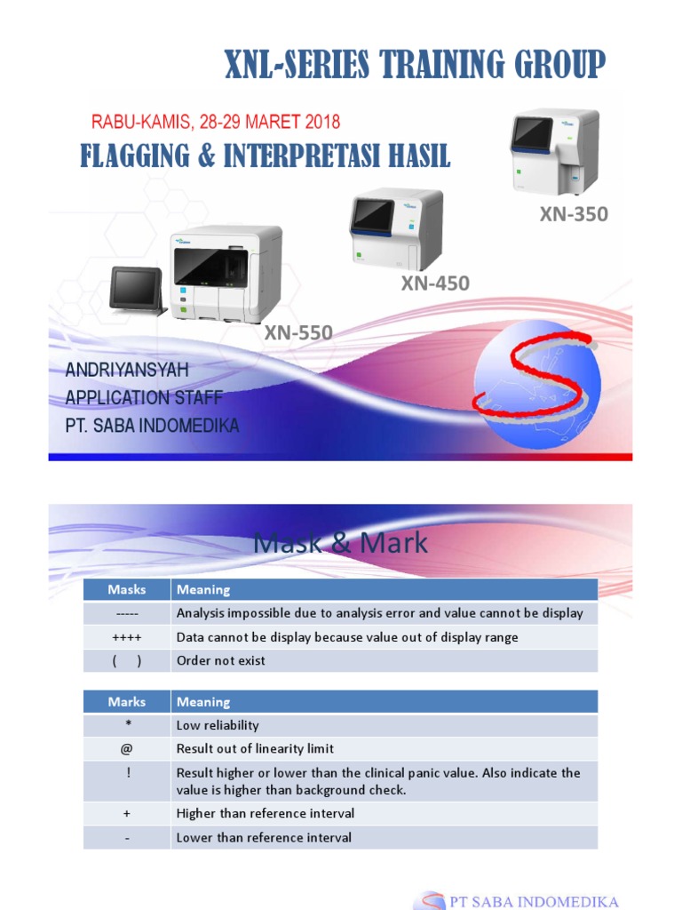 Flagging | PDF | White Blood Cell | Hematology