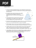 Thermodynamics Problem Set With Solutions | PDF | Pressure | Mechanical Engineering