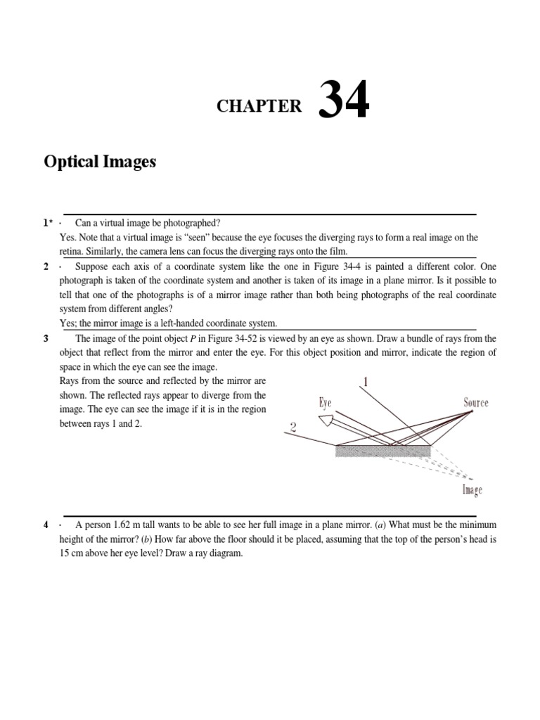 Optical Image | PDF | Eye | Optics