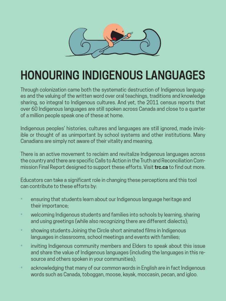 Indigenous Languages | PDF | Indigenous Peoples | Human Communication