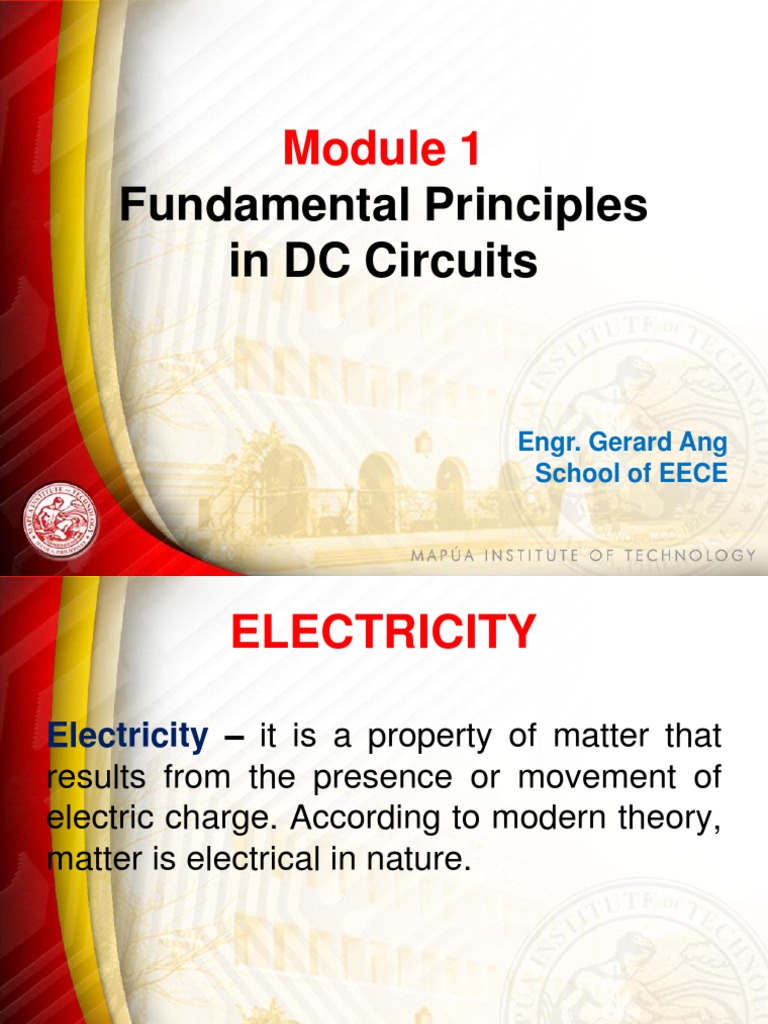Basic Ee For Non-Ee Module 1 | Download Free PDF | Resistor | Atoms