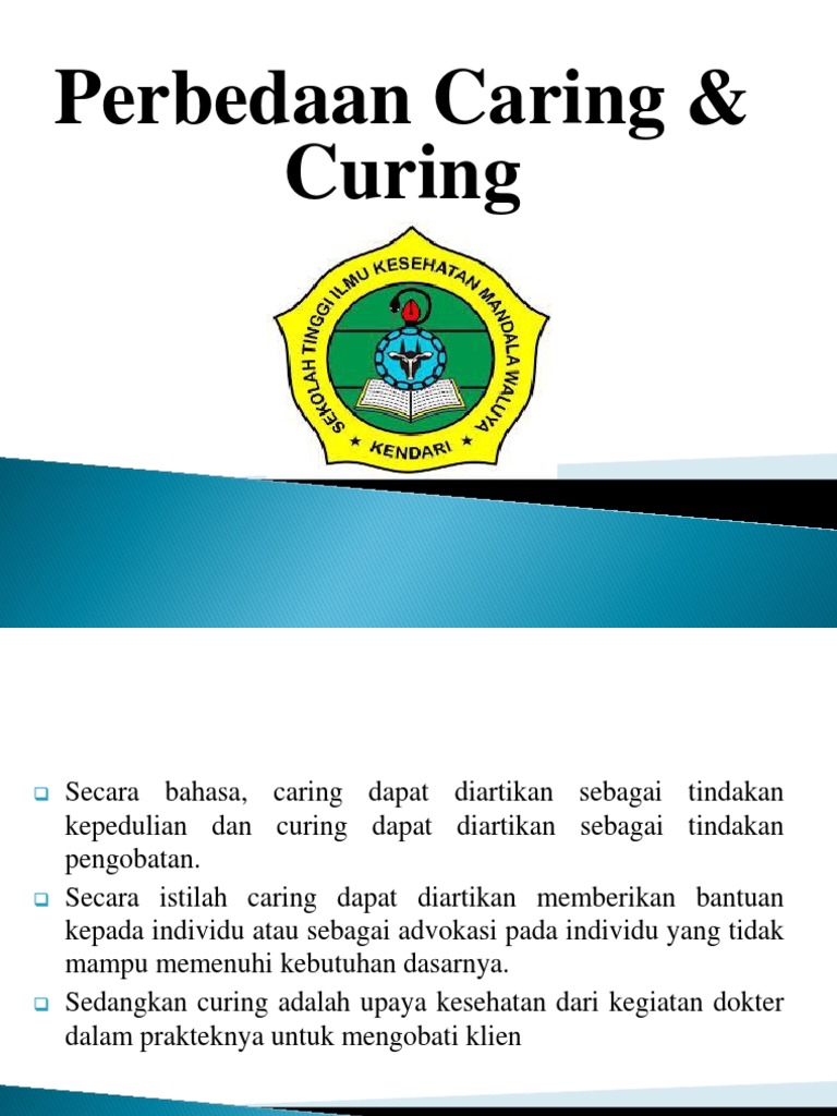 Caring vs Curing dalam Kesehatan | PDF