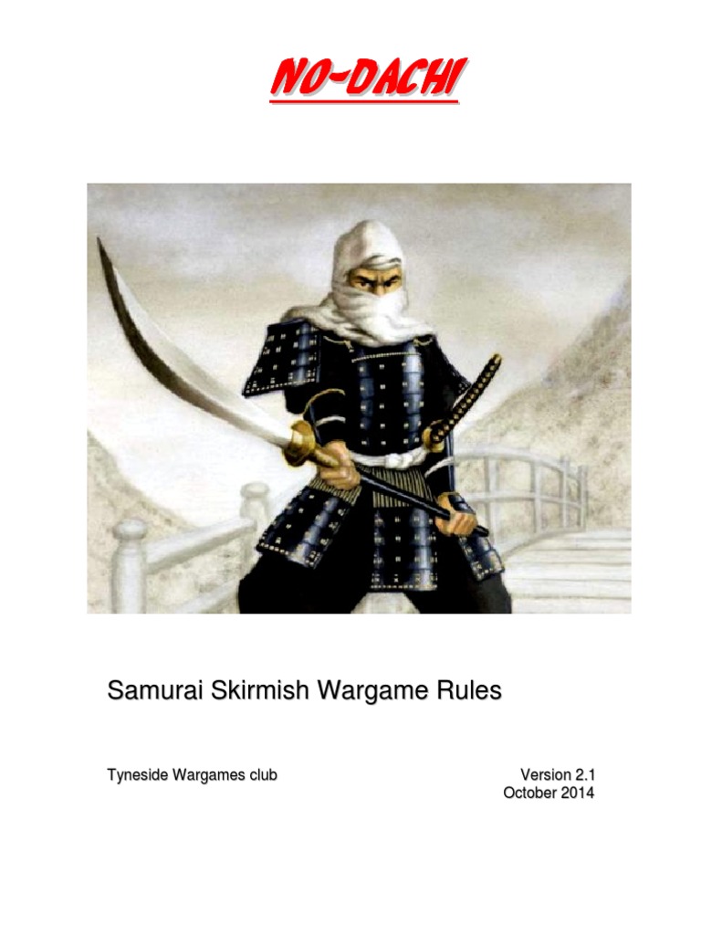 Samurai Skirmish Wargame Rules | PDF | Infantry | Wars & Military
