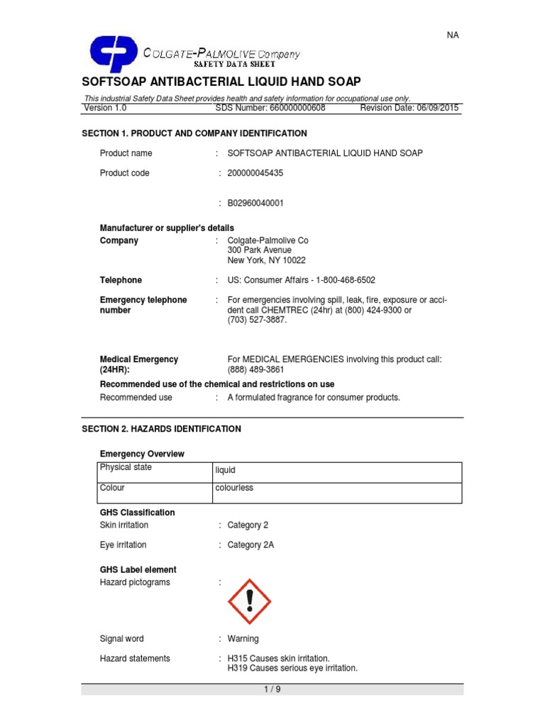 MSDS | PDF | Toxicity | Personal Protective Equipment