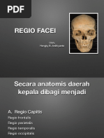 Regio Kepala Dan Leher Anatomi Topografi | PDF