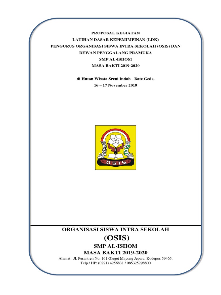 Proposal Ldk 2019 Pdf