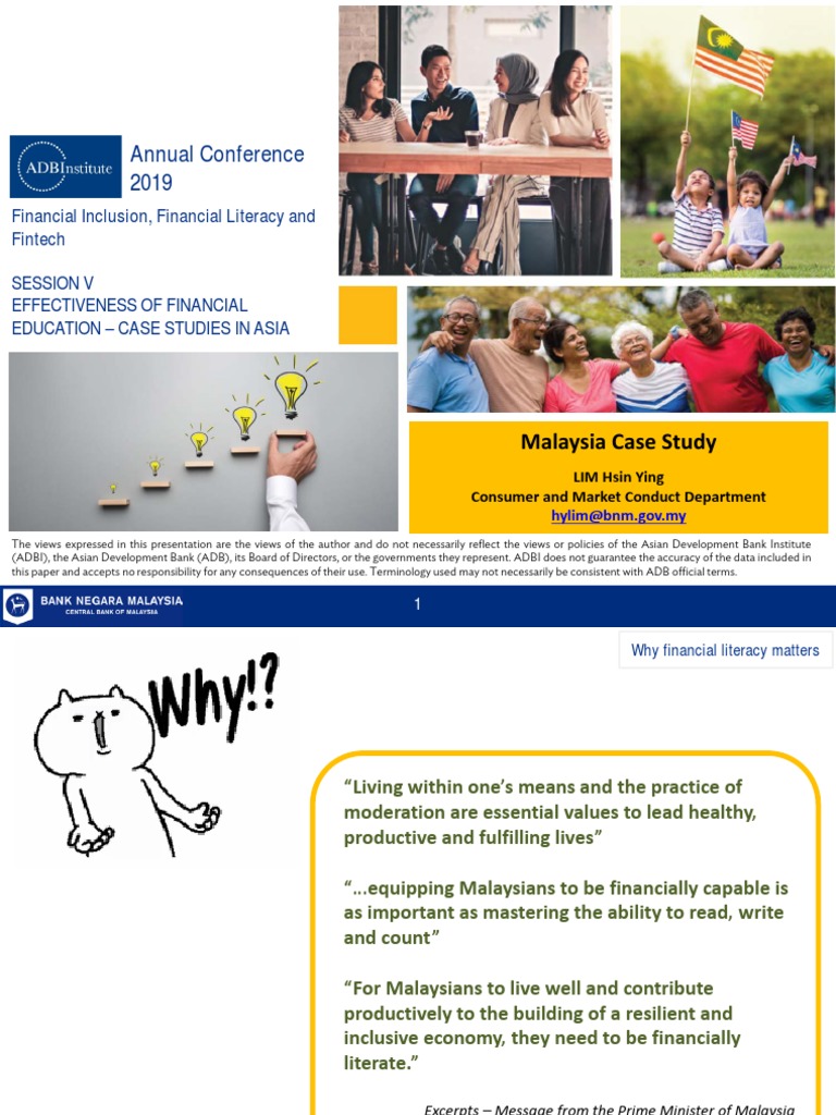 Financial Literacy Strategies in Malaysia | PDF | Financial Literacy ...