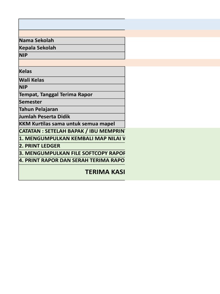 Rapor Mid Semester Ganjil 1920 XI IPS 5 | PDF