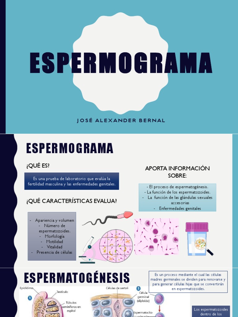 Espermograma F | PDF | Semen | Sistema Reproductor Mamífero
