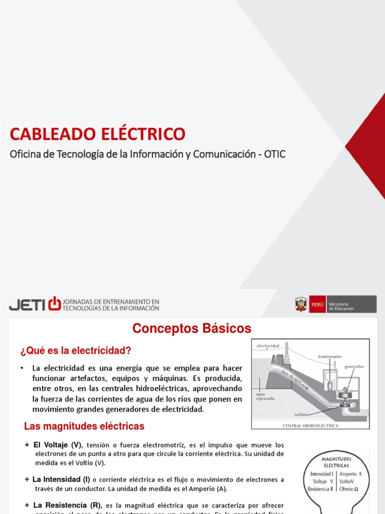 Guía Básica de Cableado Eléctrico | PDF | Corriente eléctrica | Voltio
