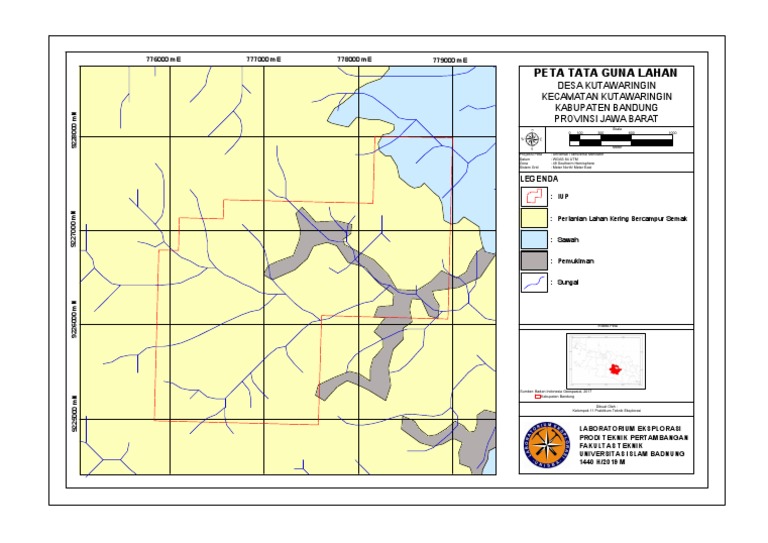 Peta Tata Guna Lahan-Model | PDF