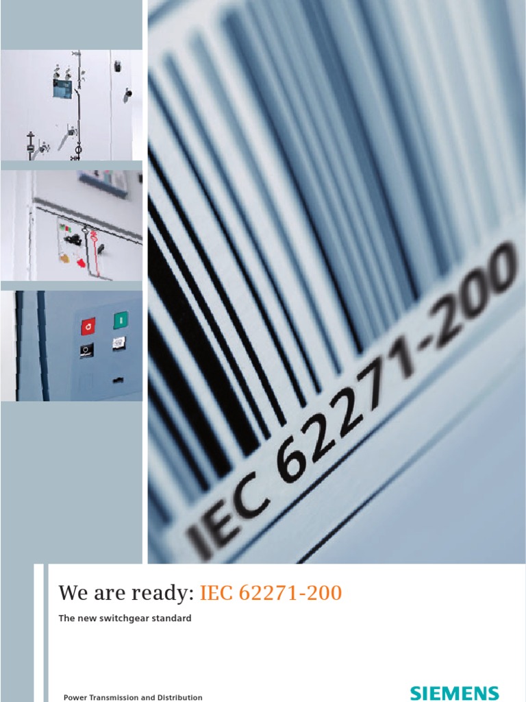 IEC 62271-200 en | PDF | Electrical Substation | Components