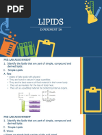 Biochem. Lab. Report | PDF | Lipid | Physical Chemistry