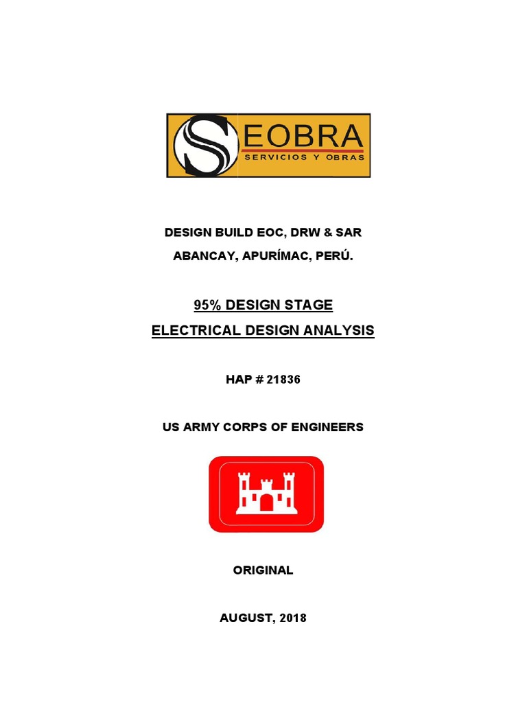 Design Analysis Electrical 95 Abn - 030918 PDF | PDF | Electrical ...